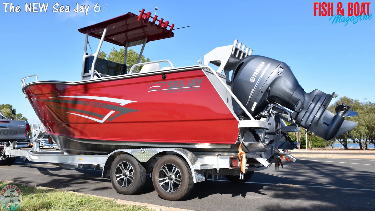 Sea Jay Boats NEW 670 Trojan HT & 630 Vision CC Preview - YouTube