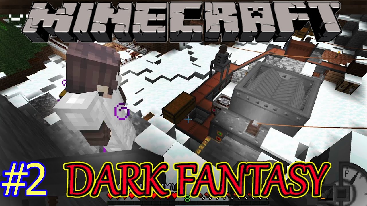 Minecraft Dark Fantasy 2 #2 Curing Vampirism - YouTube