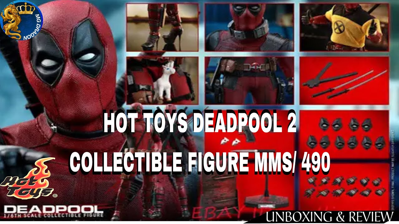 Hot Toys Deadpool 2 Unboxing and Review - YouTube