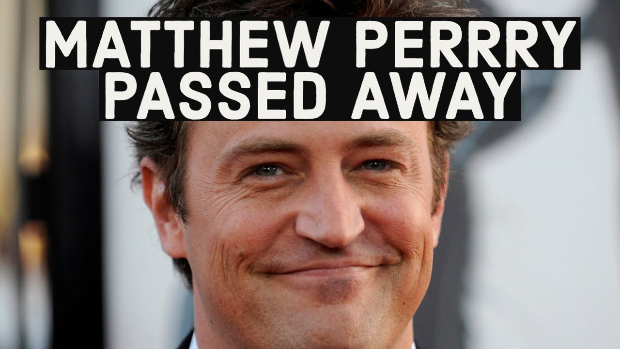 Mathew Perry Friends Actor Dead. Drowned In Personal Hot Tub. Chandler ...