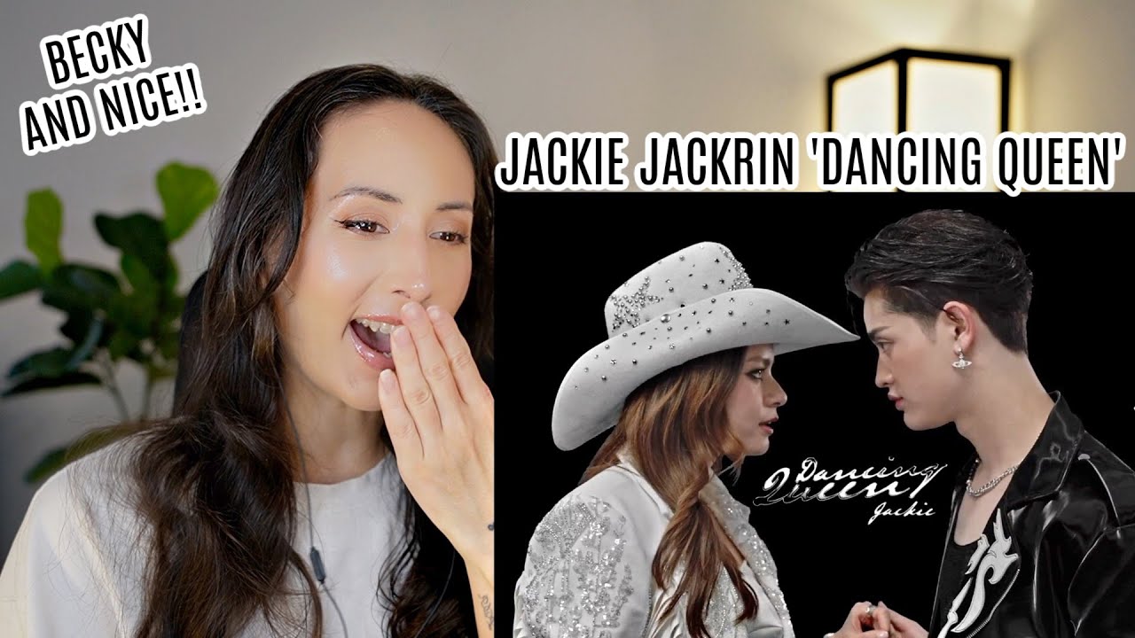 JACKIE JACKRIN - DANCING QUEEN [OFFICIAL MV] REACTION | Becky & Nice ATLAS - YouTube