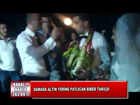 Düğünde İlginç Takı Töreni