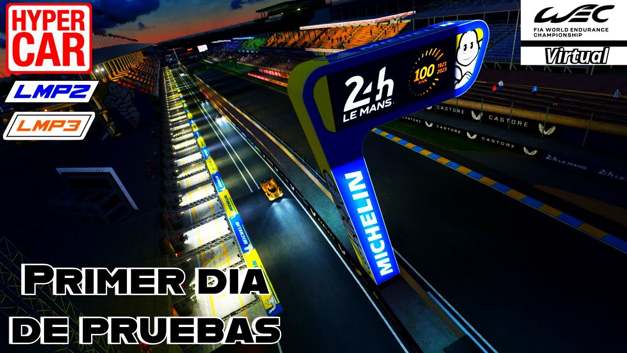 Primer dia de test | WEC Virtual |Automobilista 2 - theemake - YouTube