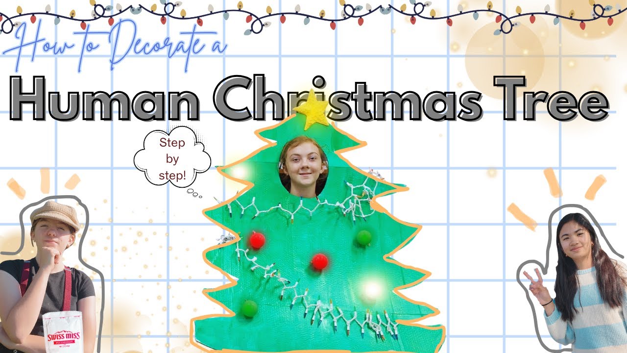 Human Christmas Tree - DigiMedia Winter Parody 2025 - YouTube