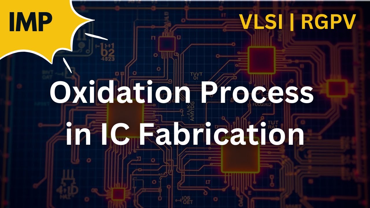 Oxidation Process in IC Fabrication | VLSI U-1 | With Notes [IMP] (RGPV ...