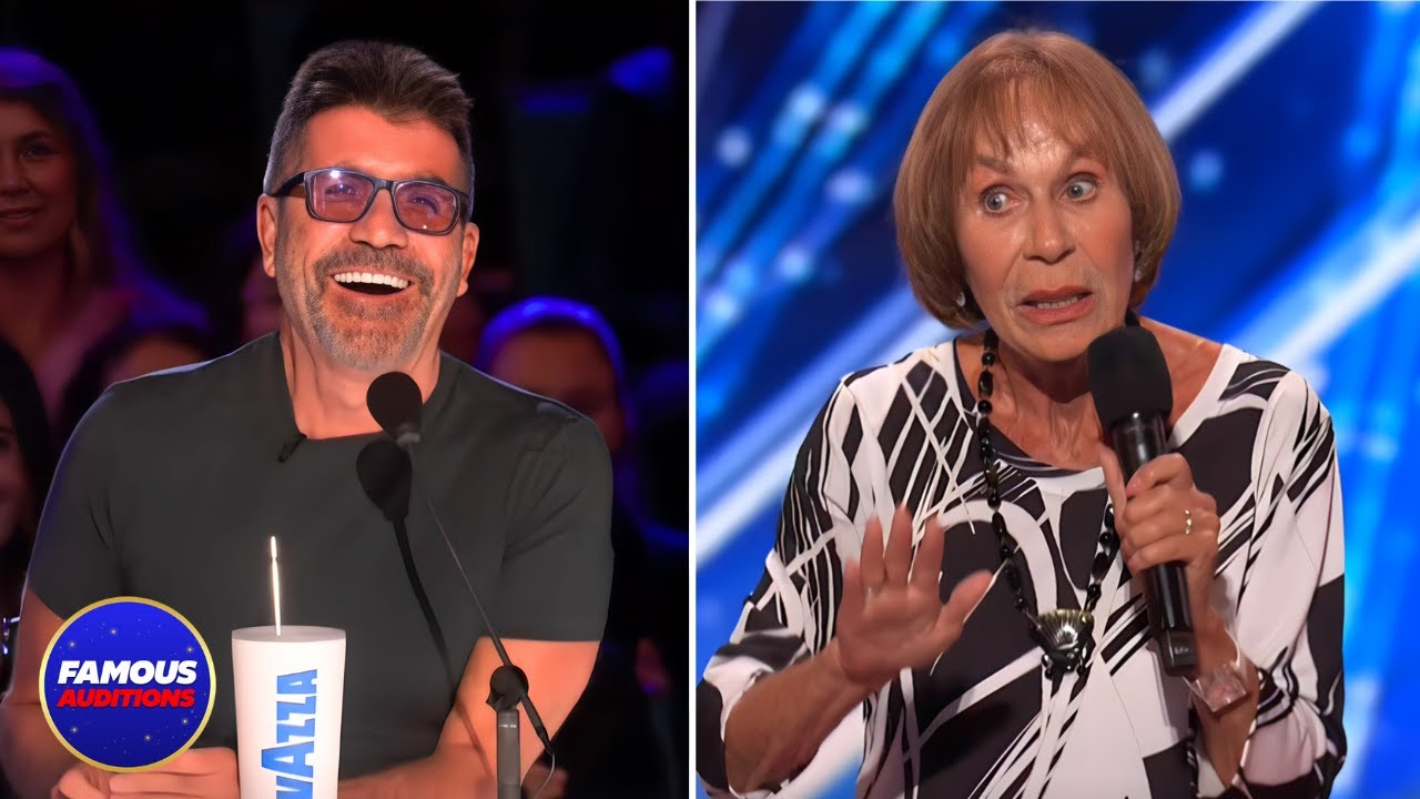 Funniest Audition EVER?! 83-Year-Old Sandra Risser DESTROYS AGT Stage ...