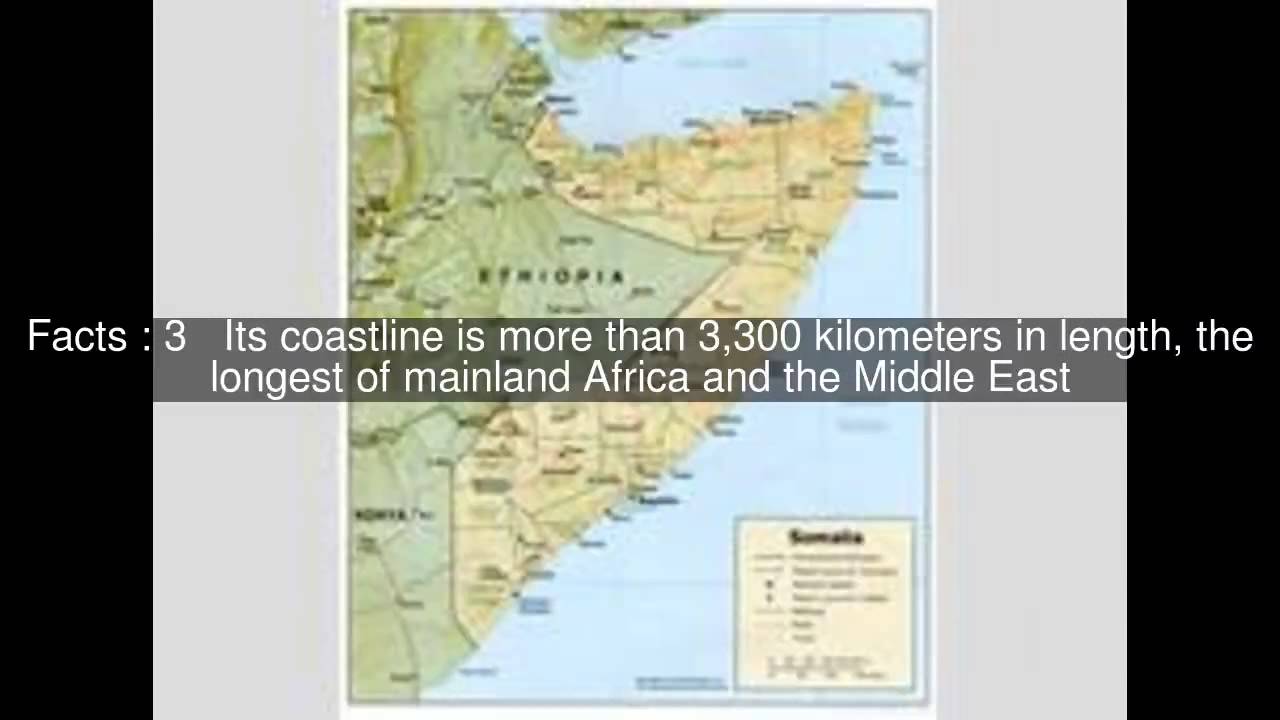 Geography of Somalia Top #5 Facts - YouTube