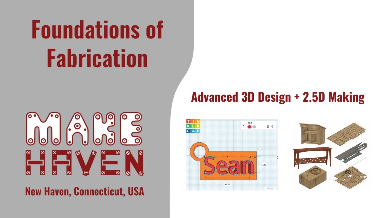 Cohort 4: Week 12 - Advanced 3D Design and Fabrication - YouTube