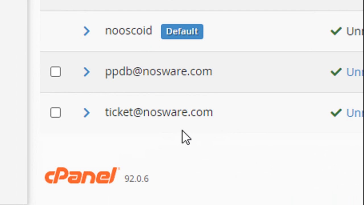 Get Email Server and Port in CPanel to Used on SmartPhone - YouTube