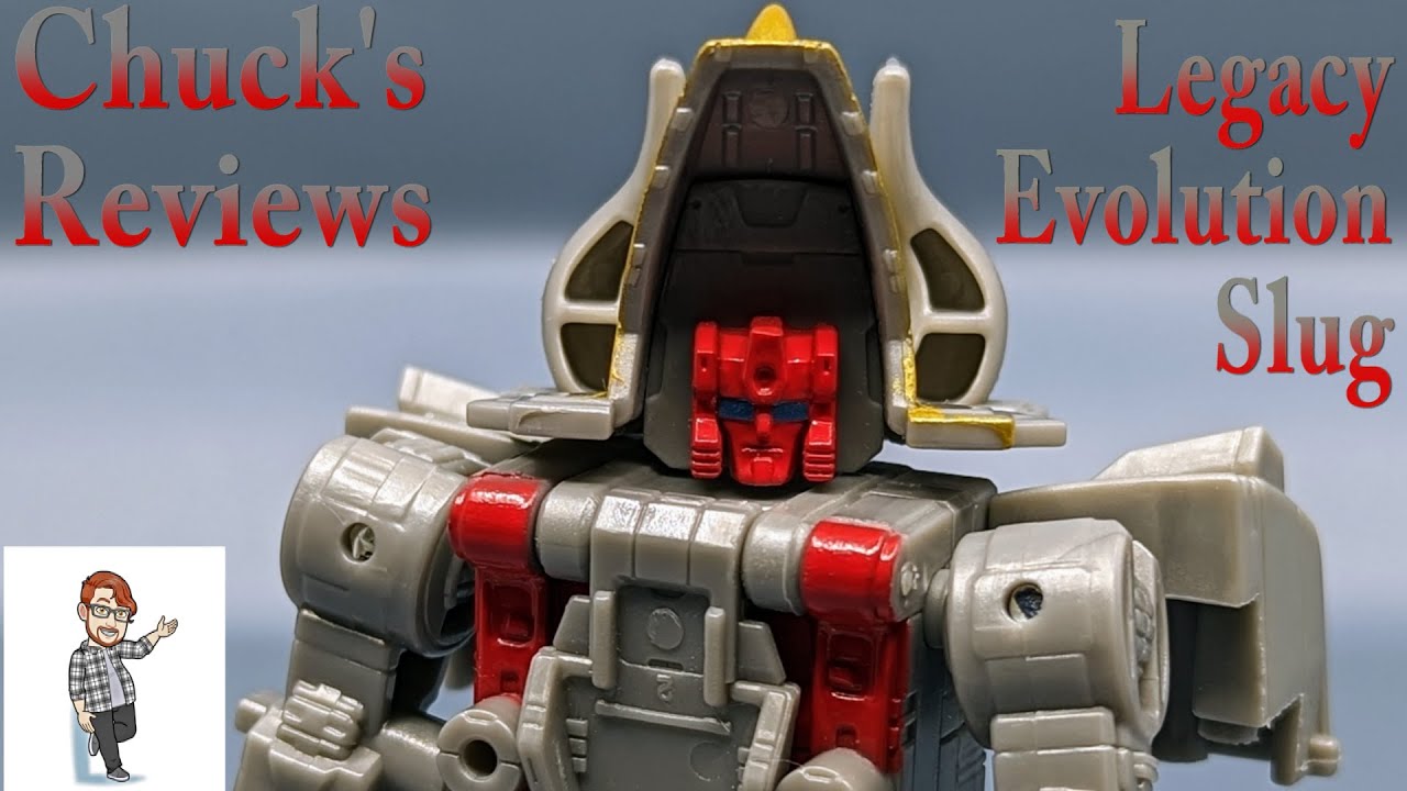 Chuck's Reviews Transformers Legacy Evolution Core Class Slug - YouTube