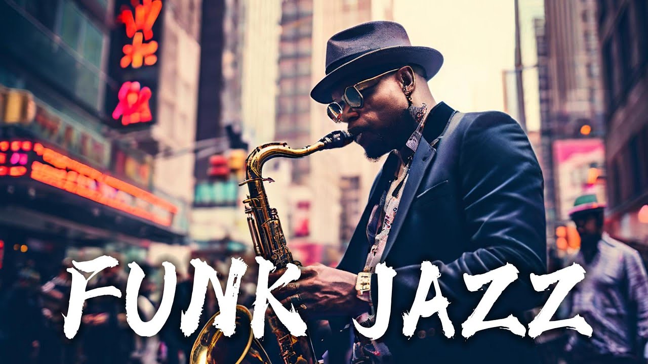 Funky Saxophone Grooves 🎷 | Uplifting Jazz Beats for an Energetic Mood ...