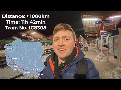 I Took the Longest Train in Poland 🇵🇱