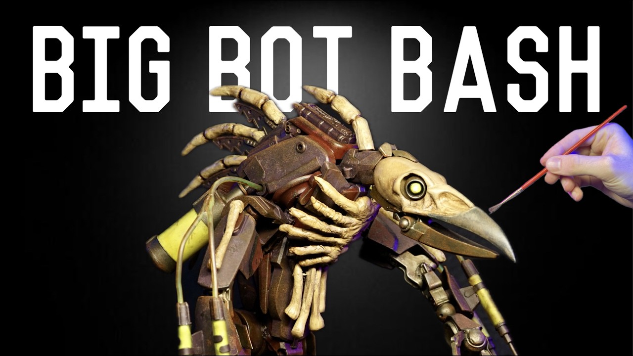 The Big Bot Bash 3 [Building a Huge Bird Bone Bot from Toys and Trash ...