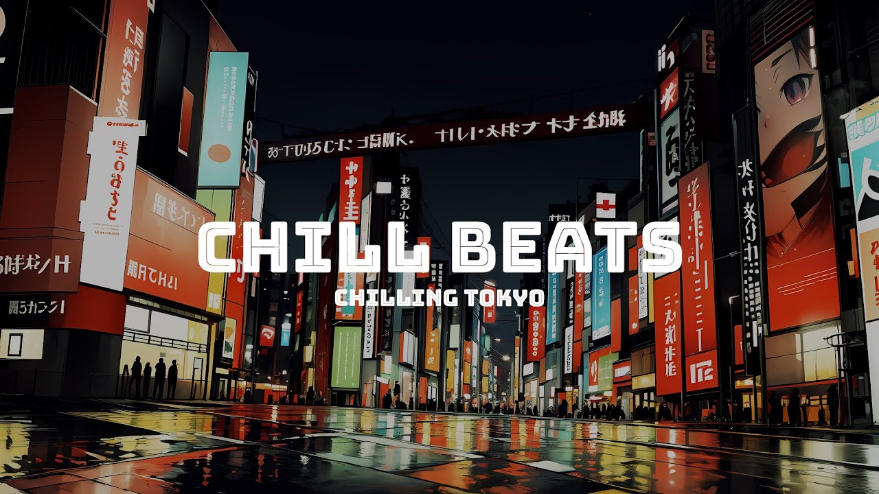 Chill Drive | Tokyo night city | chill beats / Relax • Chilling Tokyo ...