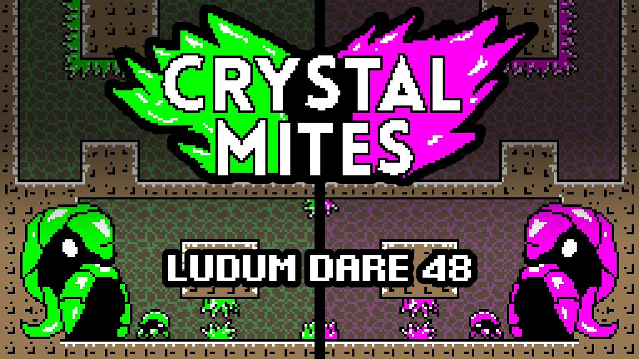 Crystal Mites - A Ludum Dare 48 Jam Game Trailer - YouTube