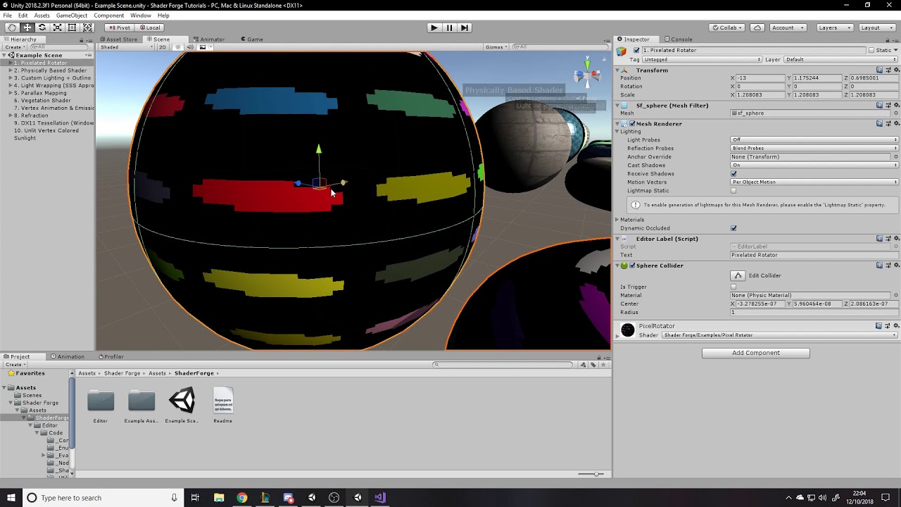 How To Set Up And Make A Basic Shader With Shader Forge Youtube 1518