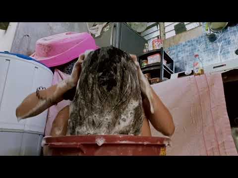 HAIR DUNK AND SHAMPOOING | ASMR REAL SOUND - YouTube