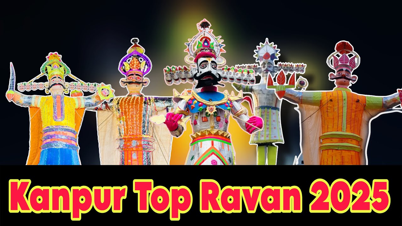 Kanpur Top Ravan 2025 | Kanpur Best Ravan | Kanpur Dusshera 2025 - YouTube