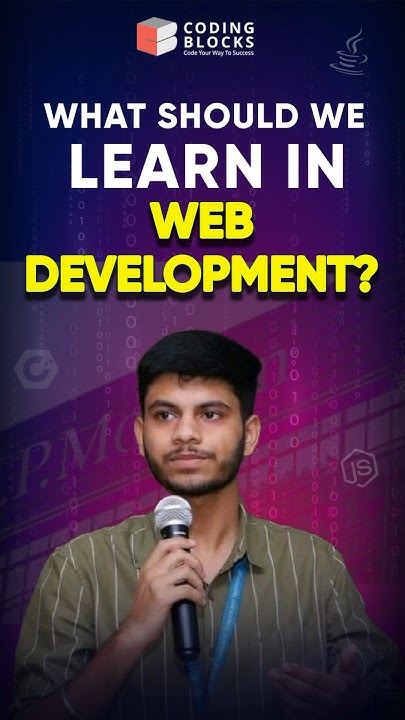 What To Learn In Web Development Essential Guide Code Codingblocks Webdevelopment Coding 
