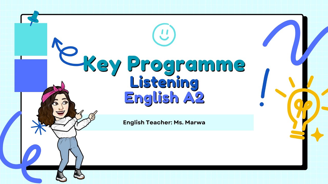 Key Programme - English A2 - Listening 1 - YouTube