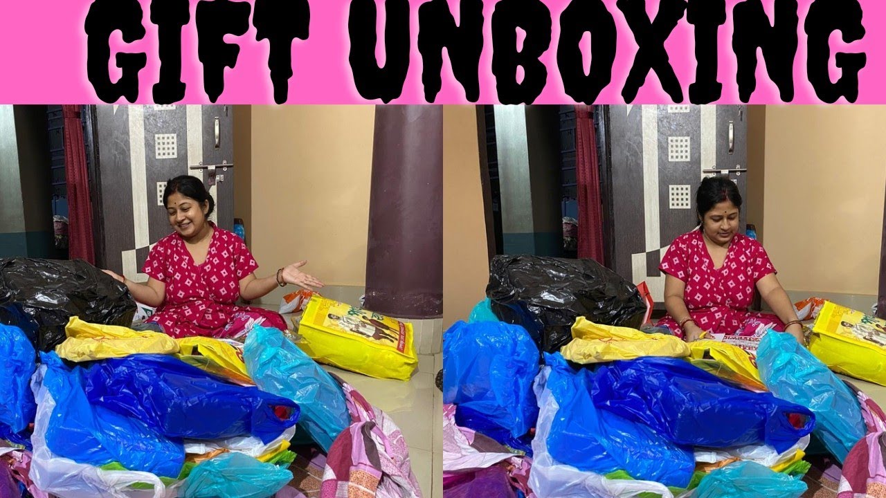 Rice ceremony Gift 🎁 Unboxing 😍||@SwathisVlog - YouTube