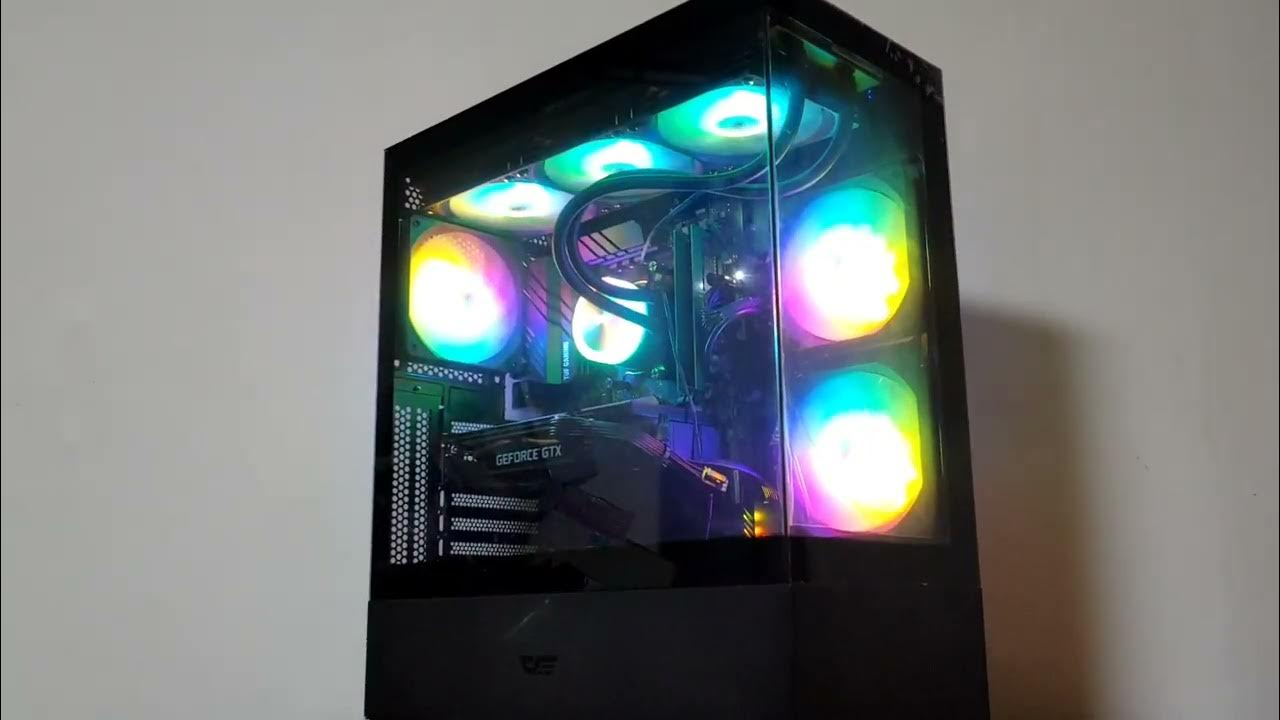 [광고] darkFlash DS500 RGB 케이스 - YouTube