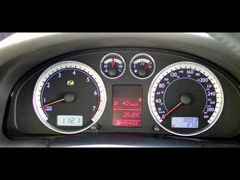 VW Passat TDI Trip computer - YouTube
