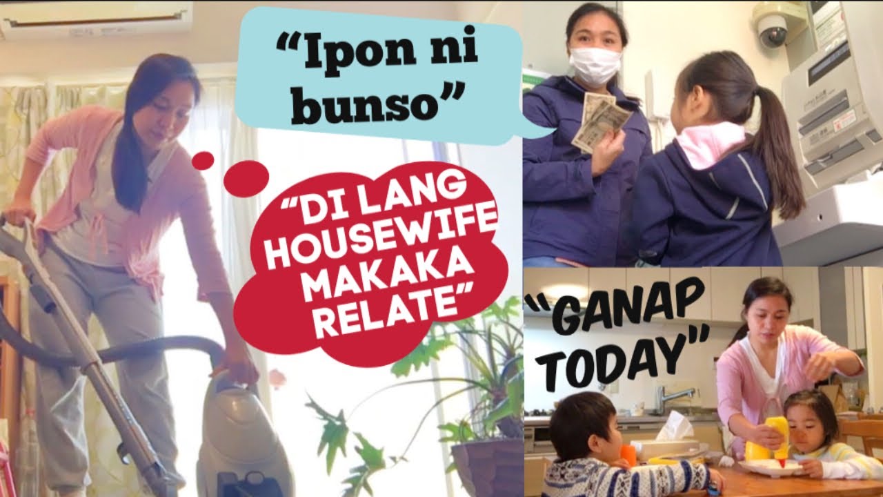 PINAY HOUSEWIFE IN JAPAN with Filipino Japanese KIDS | pera sa sofa ...
