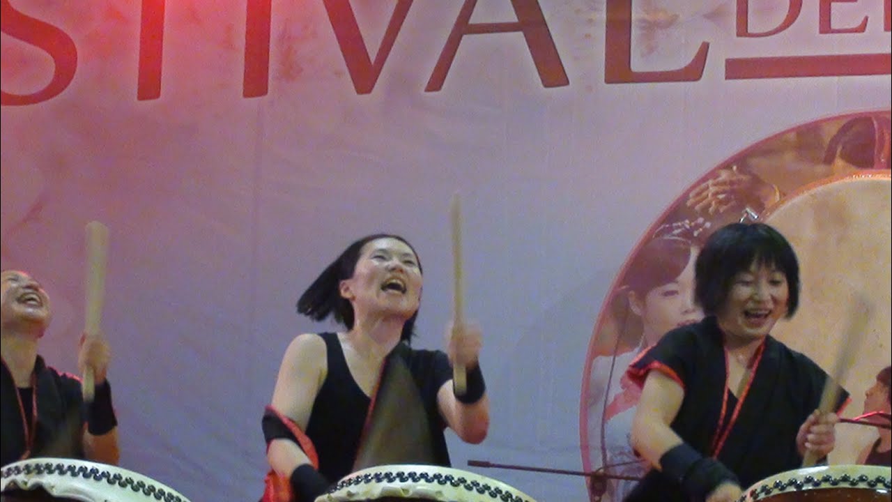 MASA DAIKO - Japanese drums (3) - Naples, 2015 - YouTube