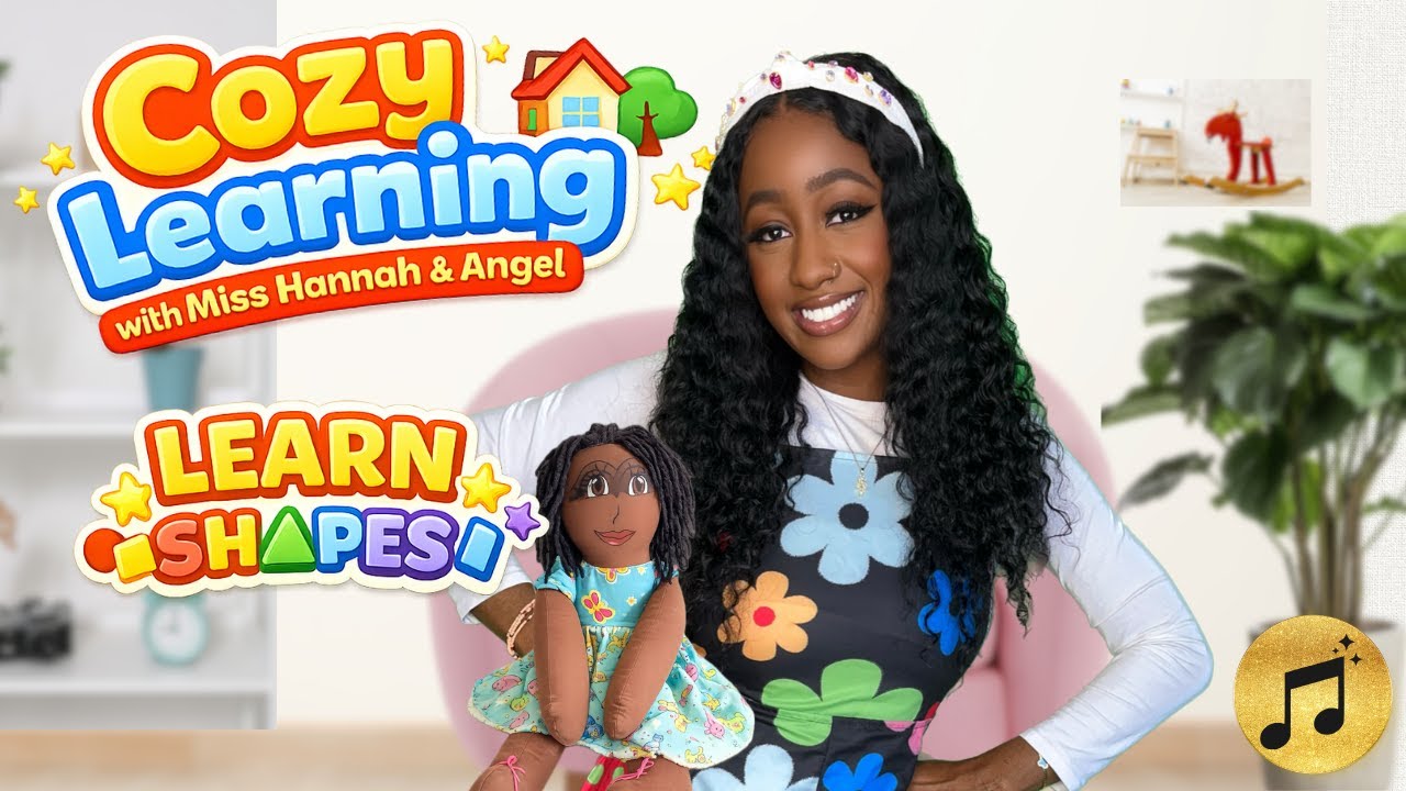 Cozy Learning with Miss Hannah & Angel | Learn Shapes – Circle ...
