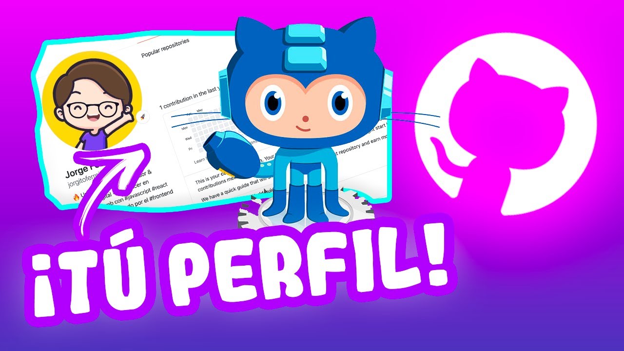 Cómo crear tu PERFIL de GITHUB desde cero *muy sencillo* (Curso de Github) #3 - YouTube