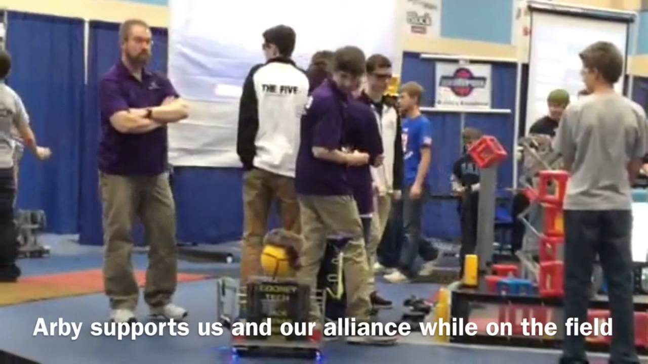 VEX Robotics- "Arby" the High Fiving Robot - YouTube
