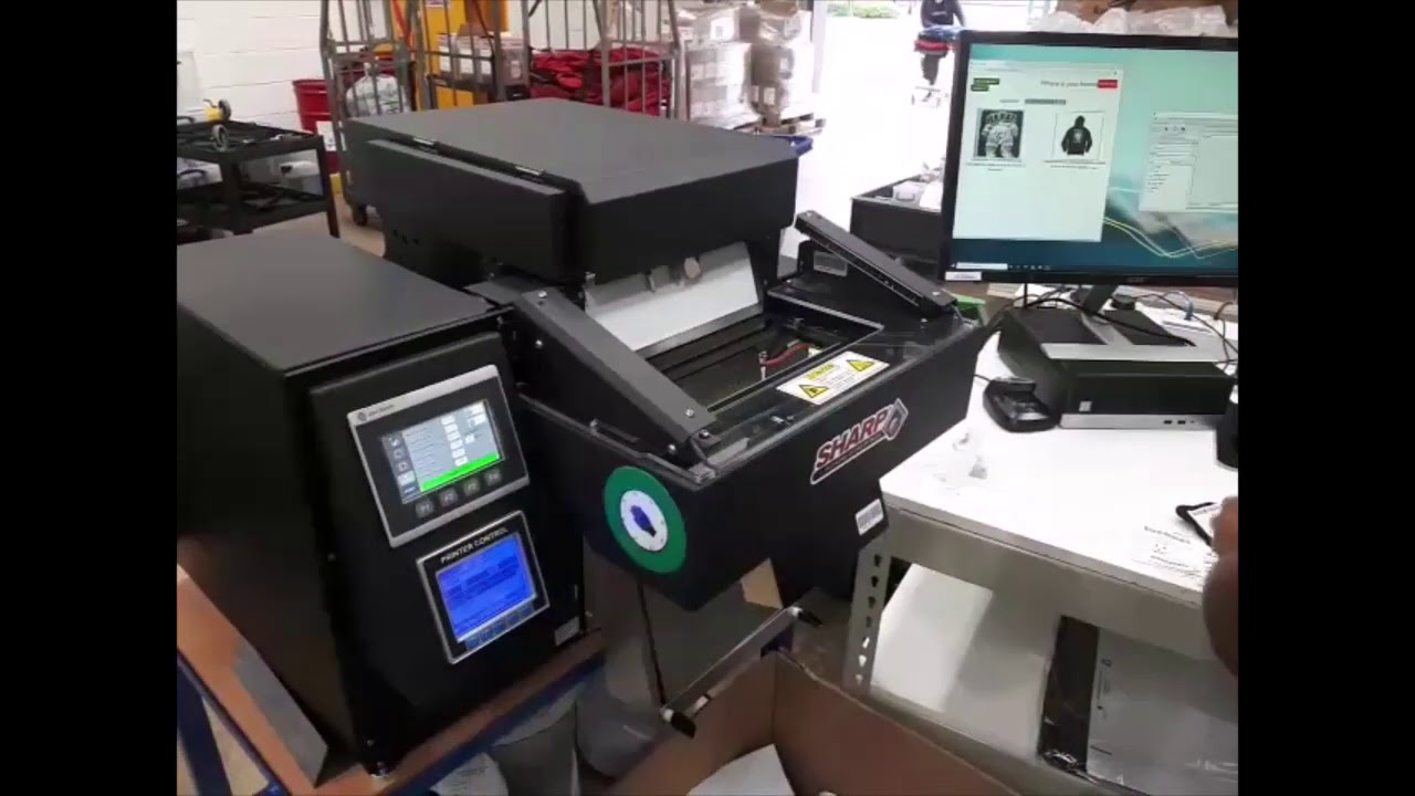 Sharp SX Automatic Polybagger - from Friedheim - YouTube