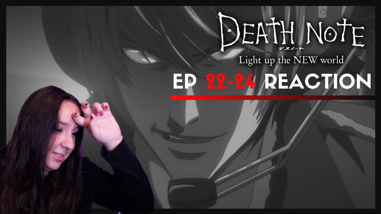 Death Note Episodes 22, 23 and 24 REACTION! | He's BACK! - YouTube