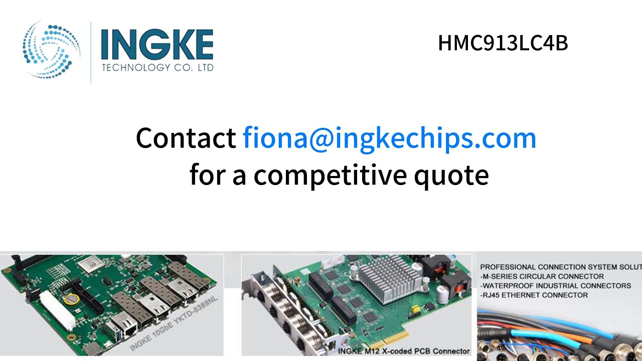 HMC913LC4B RF Amplifier IC General Purpose 600MHz ~ 20GHz 24-QFN (4x4 ...