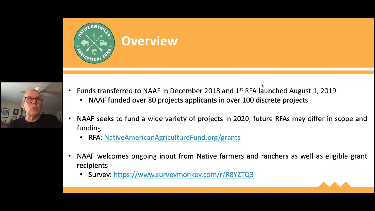 NAAF 2020 Request for Applications Webinar #3 - YouTube