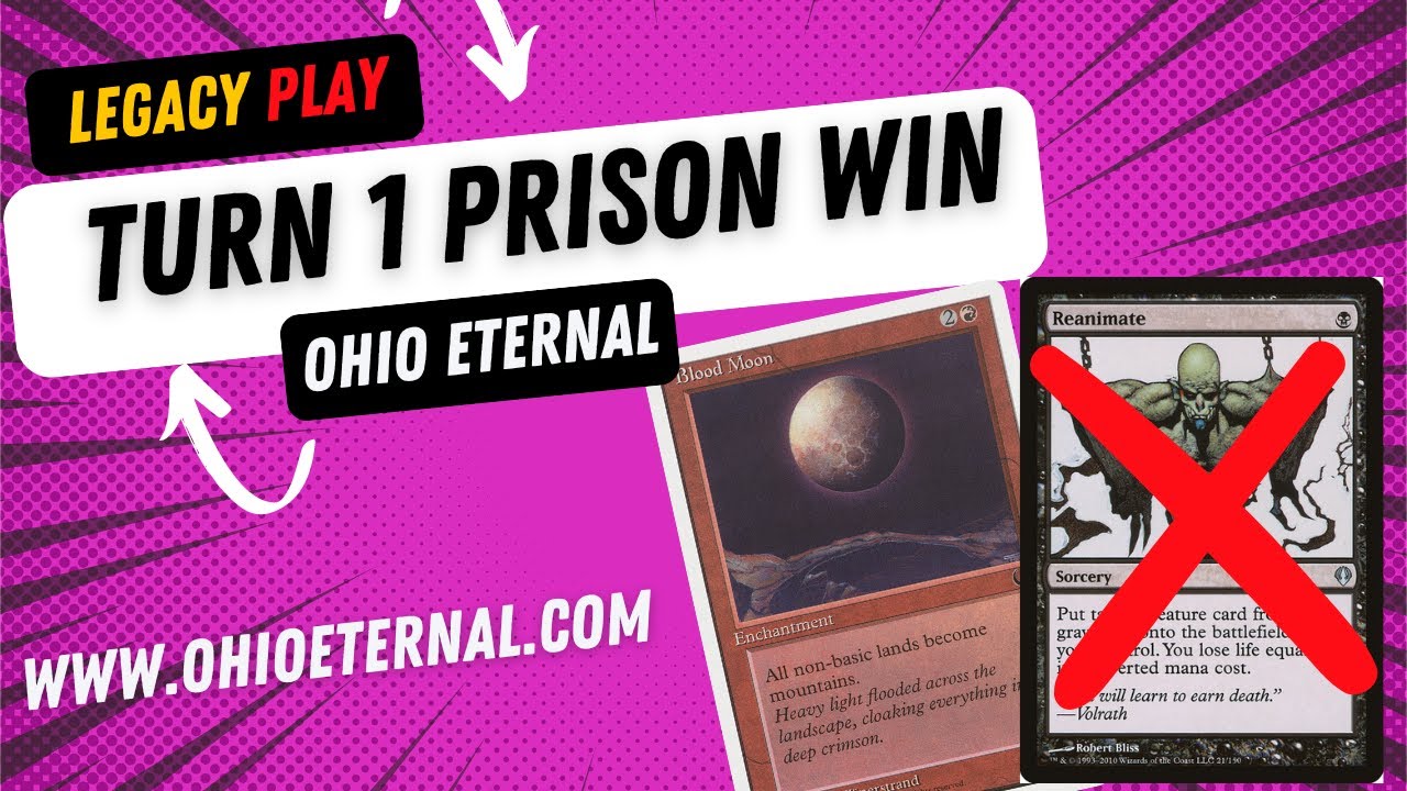 Red Prison Turn 1 Win Against Re-animate - YouTube