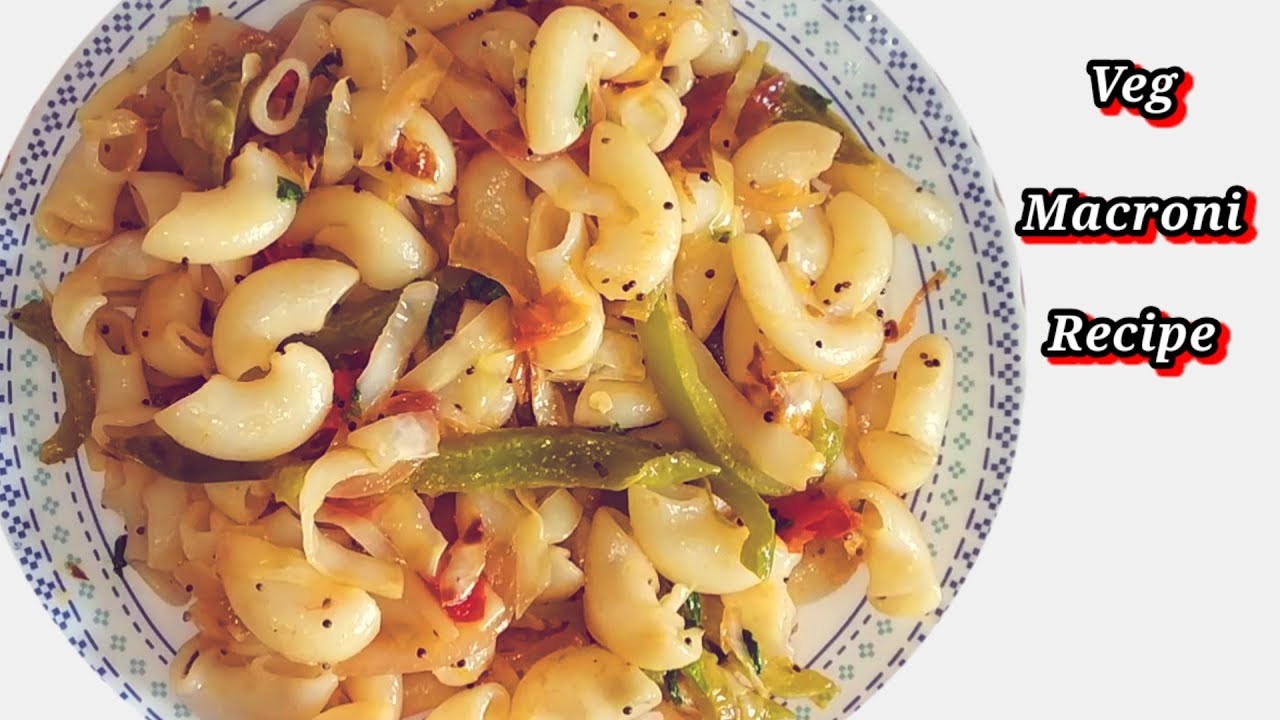 Macroni RECIPE।।HOW TO MAKE MACRONI/PASTA।।Indian Style PASTA Recipe ...