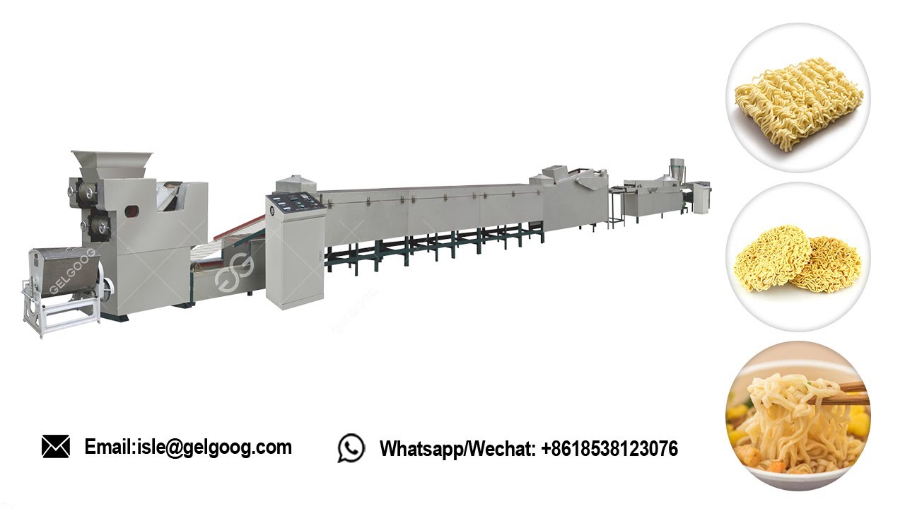 This is How Instant Noodle Made? Instant Noodles Line Working Video ...