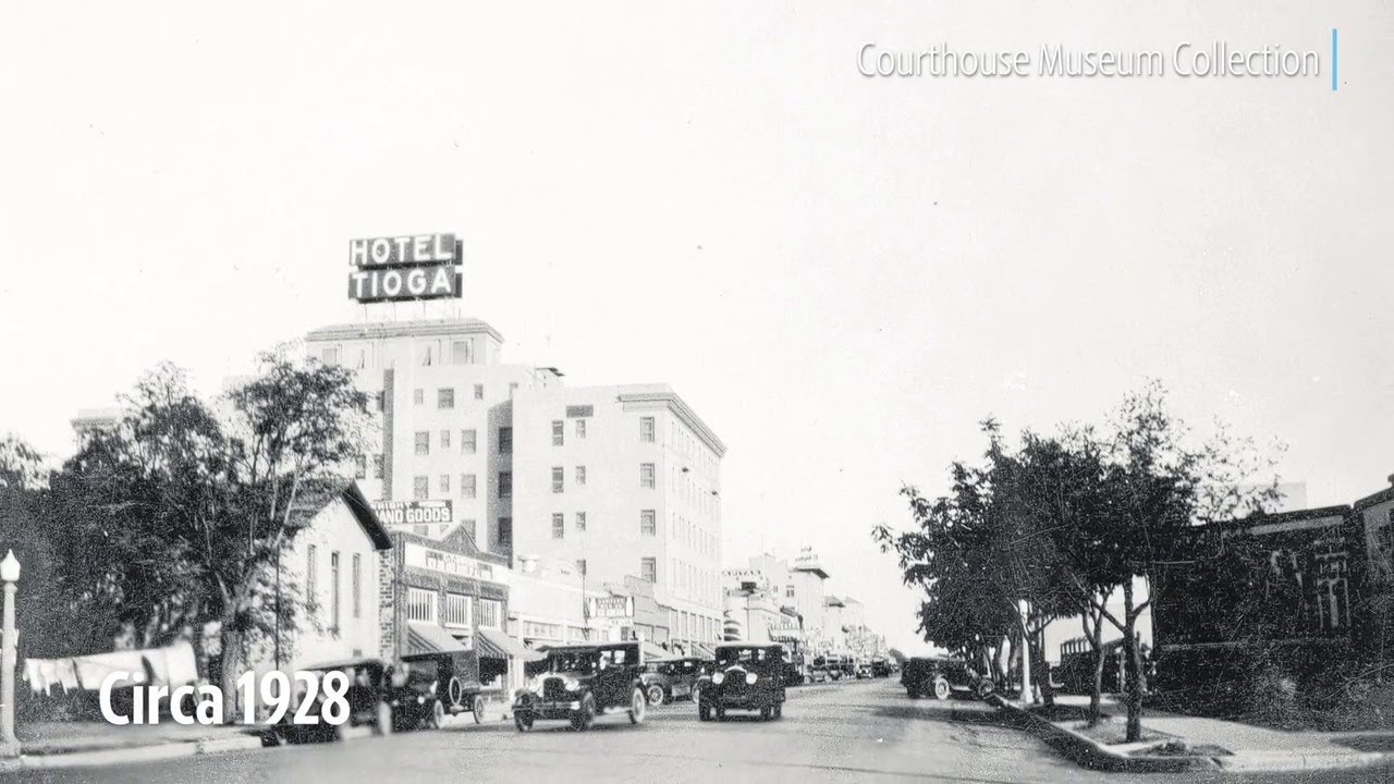 Take a look at the Hotel Tioga in downtown Merced over the years - YouTube