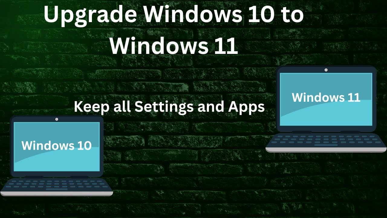Upgrade Windows 10 to Windows 11 - YouTube