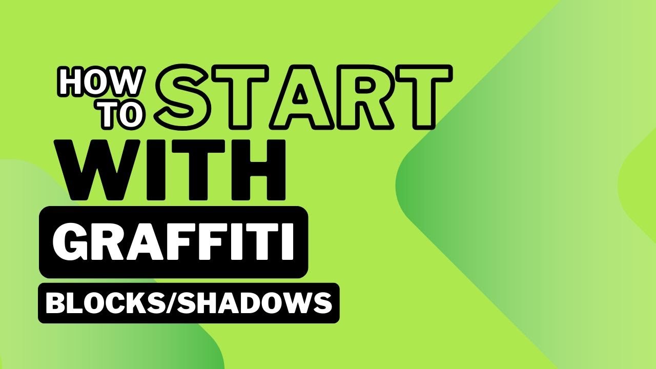 How to Graffiti | Shadows/Blocks | Graffiti Tutorial - YouTube