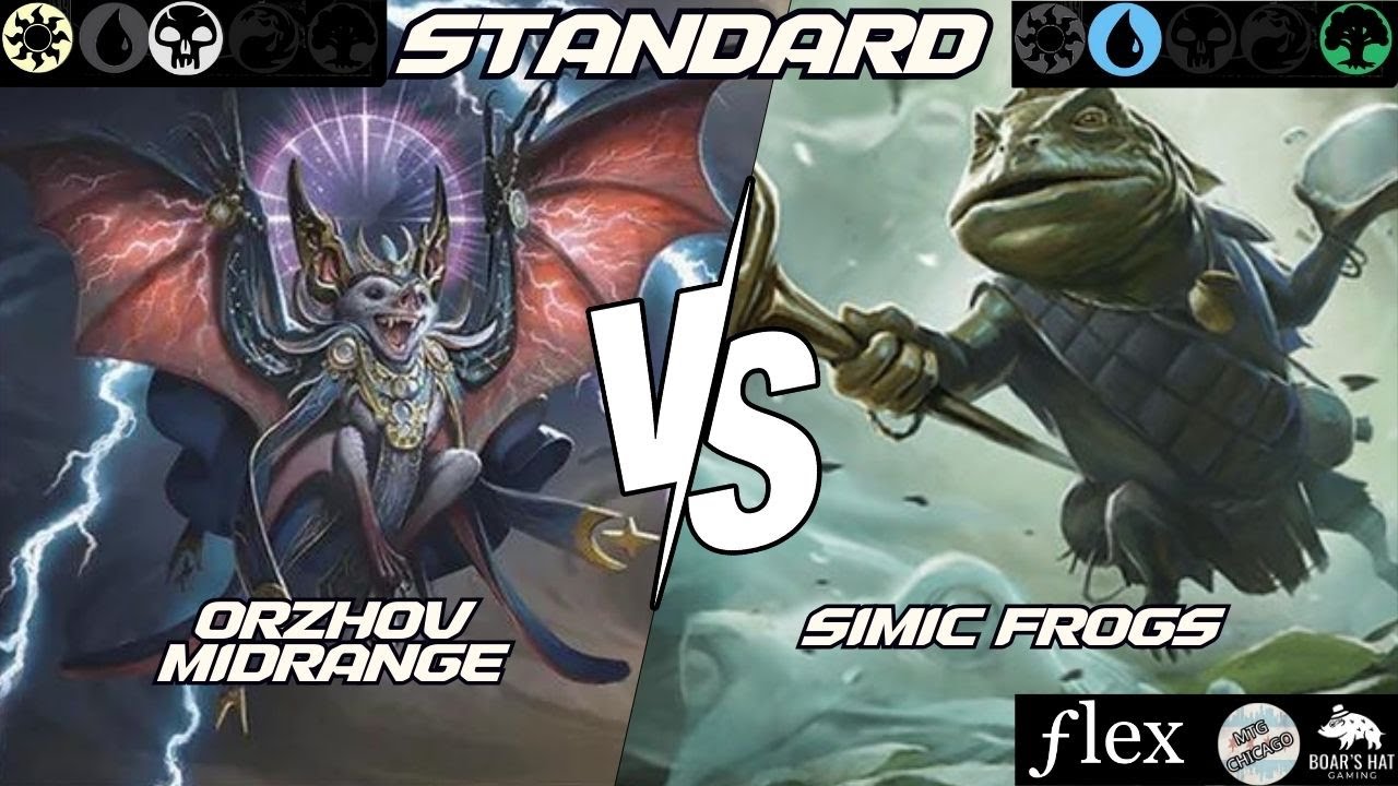 Orzhov Midrange VS Simic Frogs [MTG Standard] - YouTube