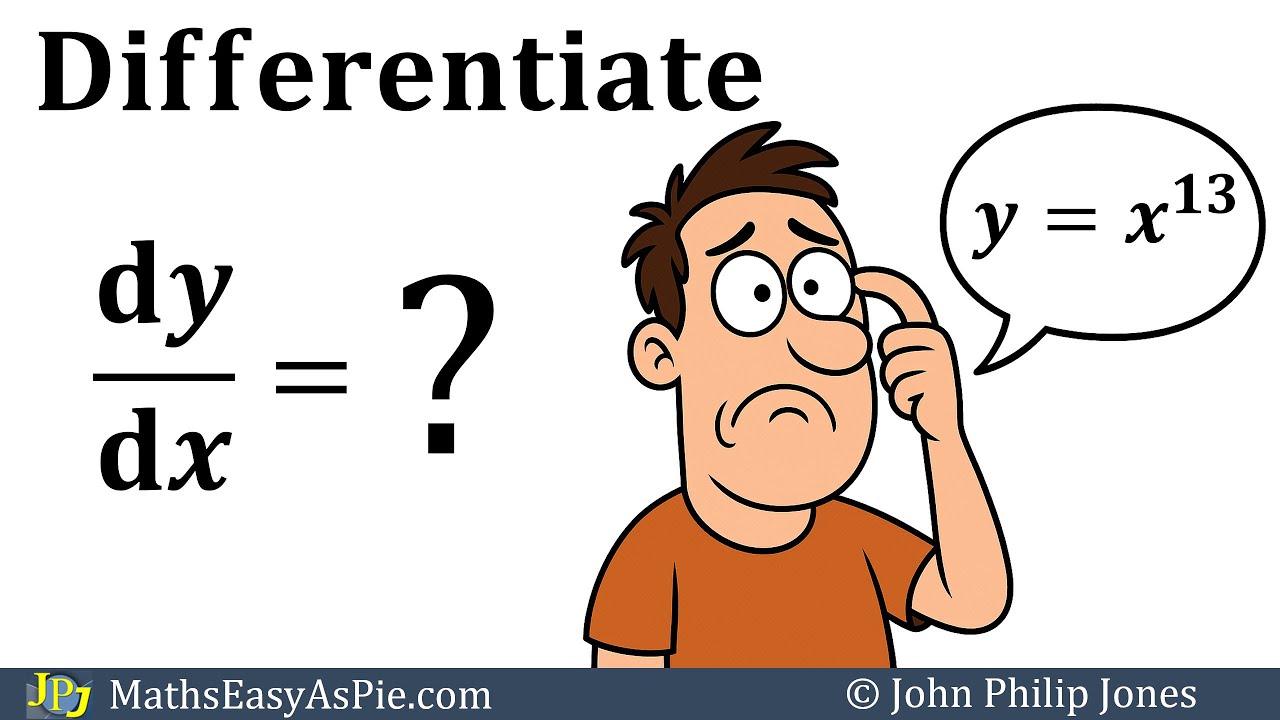 Calculus Basics: Derivative of x¹³ Explained - YouTube