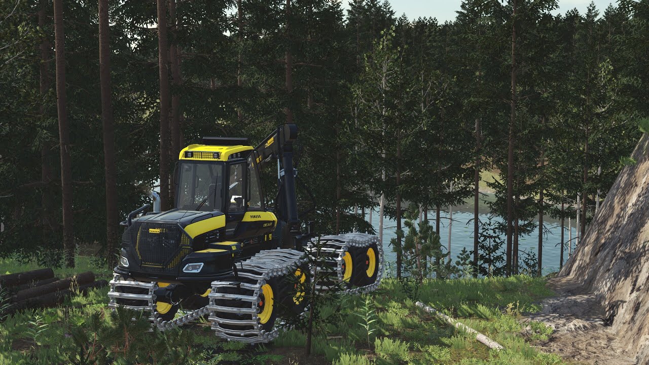 New cut, new machine | EP. 1 | Fs22 timelapse | Forestry in Honkakorpi ...