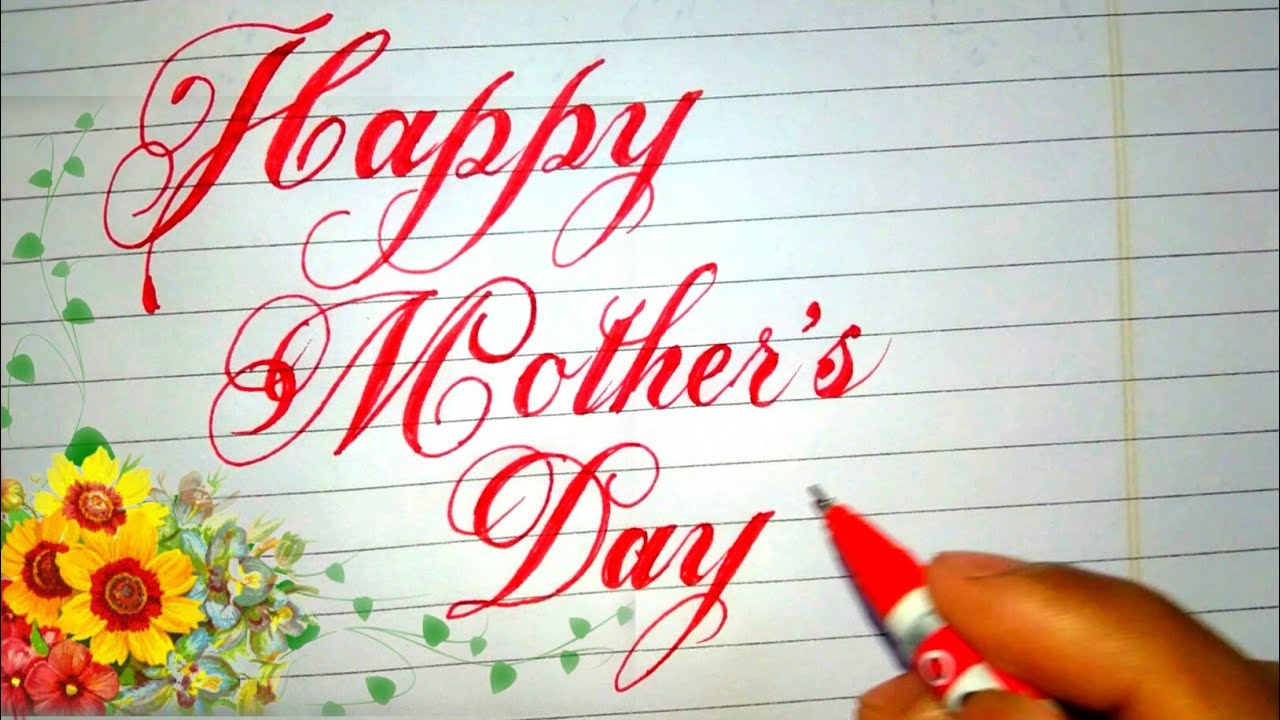 How To Write Happy Mother s Day In Styles Happy Mother s Day Writing How To Write Happy Mother s Day In Styles Happy Mother s Day Writing