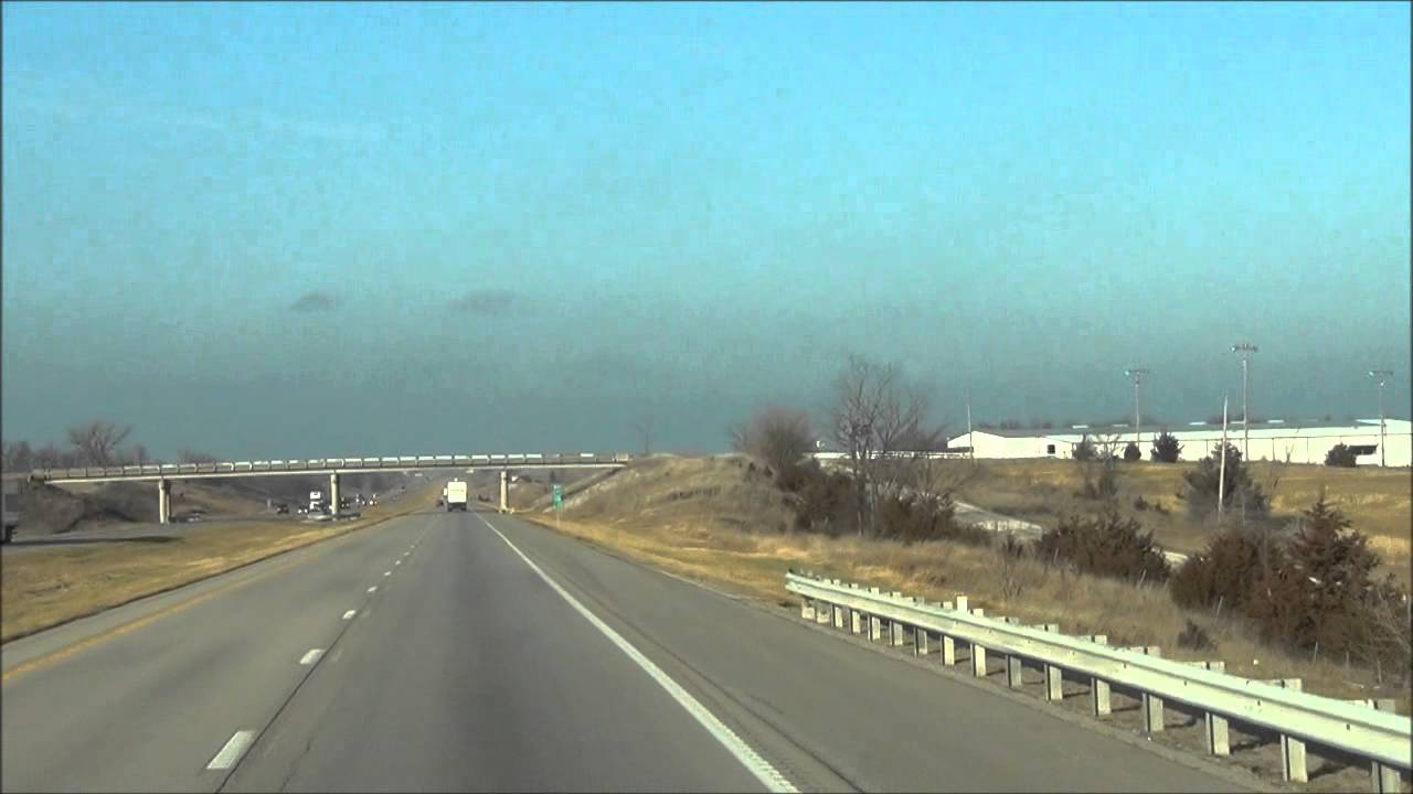 Missouri - Interstate 35 North - Mile Marker 90-100 (12/18/12) - YouTube