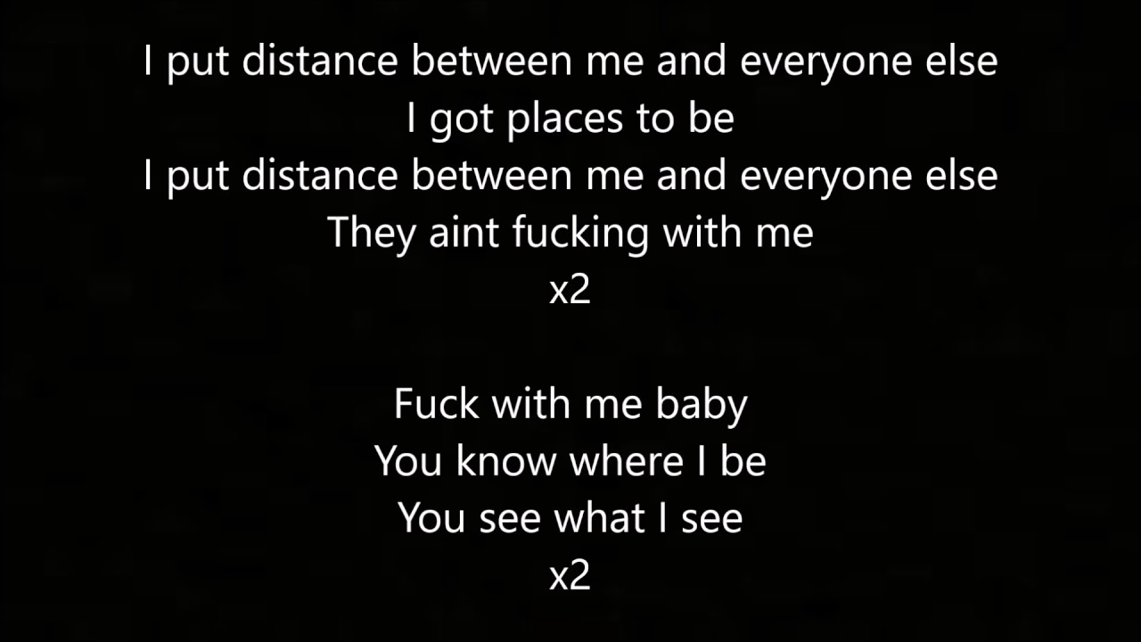 Distance - By: Emilio Paredes (Lyric Video) - YouTube