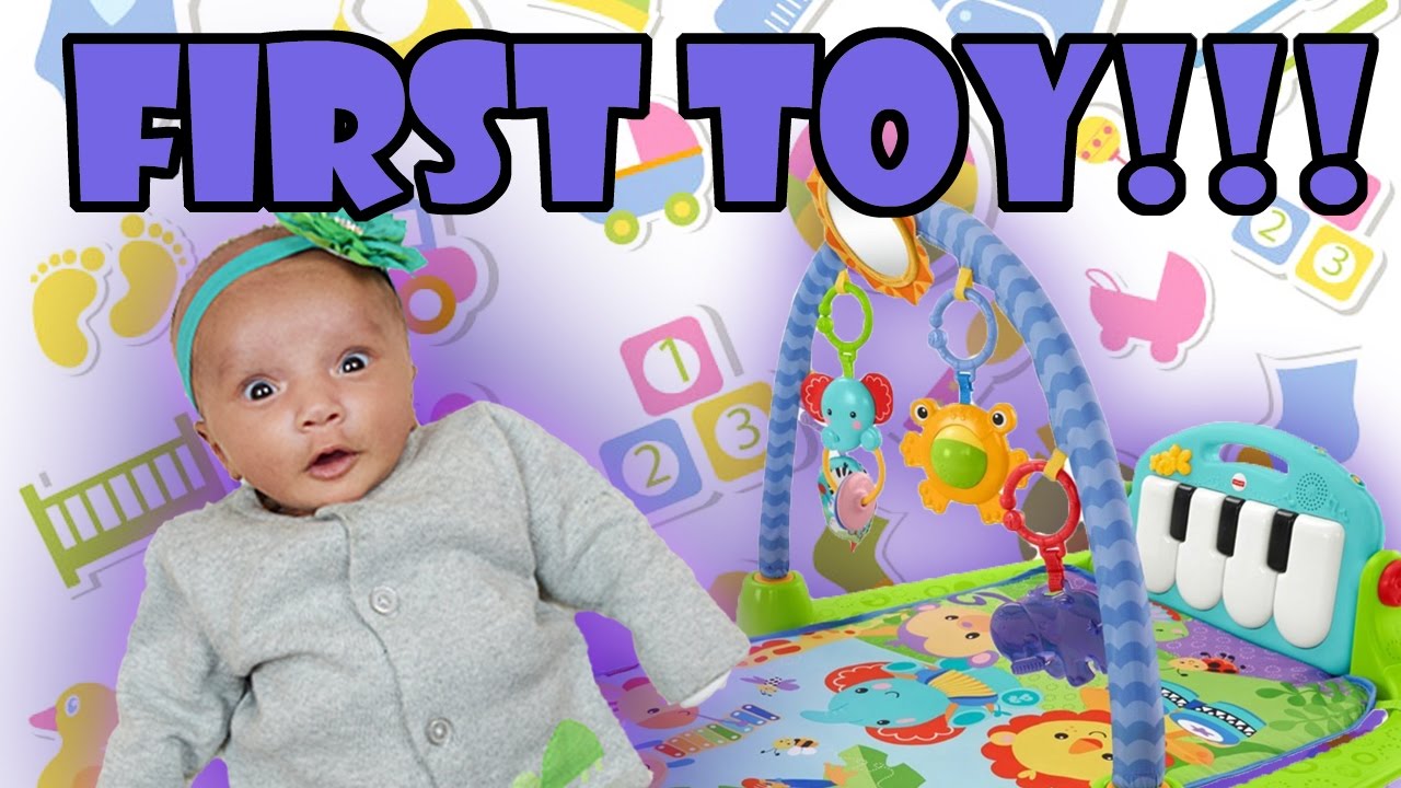 Fisher Price Kick and Play Piano Gym - Play Gym for Babies - YouTube