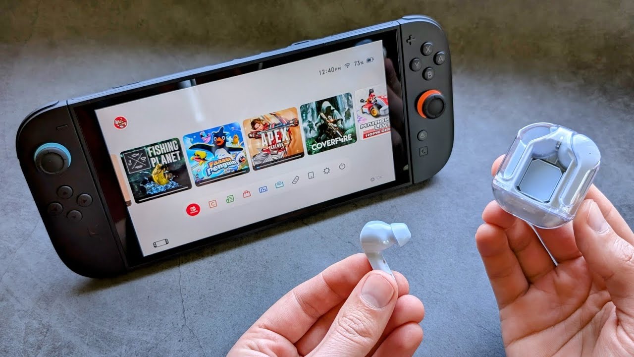 Nintendo Switch 2 - Pair Bluetooth Wireless Earphones or Headphones ...